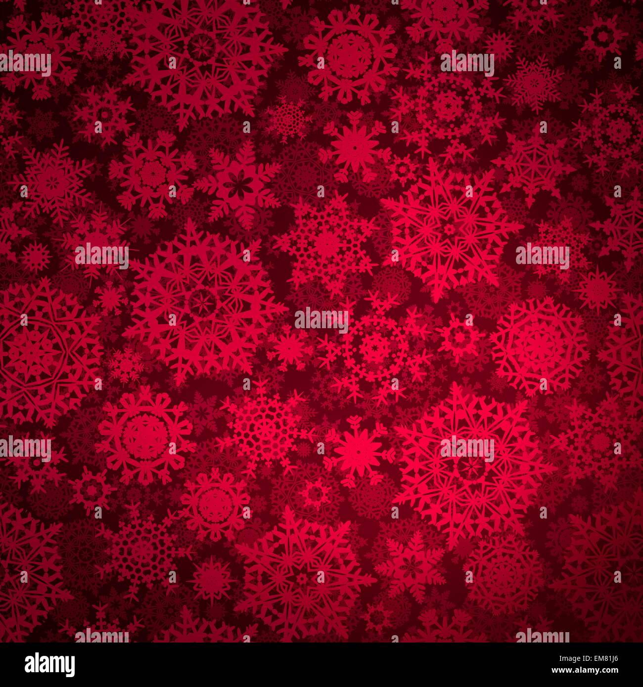 Seamless deep red christmas texture pattern. EPS 8 Stock Vector Image ...