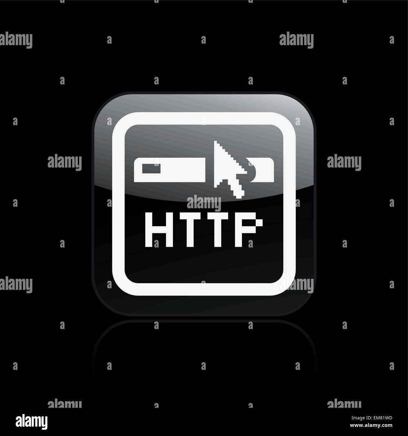 Vector illustration of isolated web icon Stock Vector Image & Art - Alamy