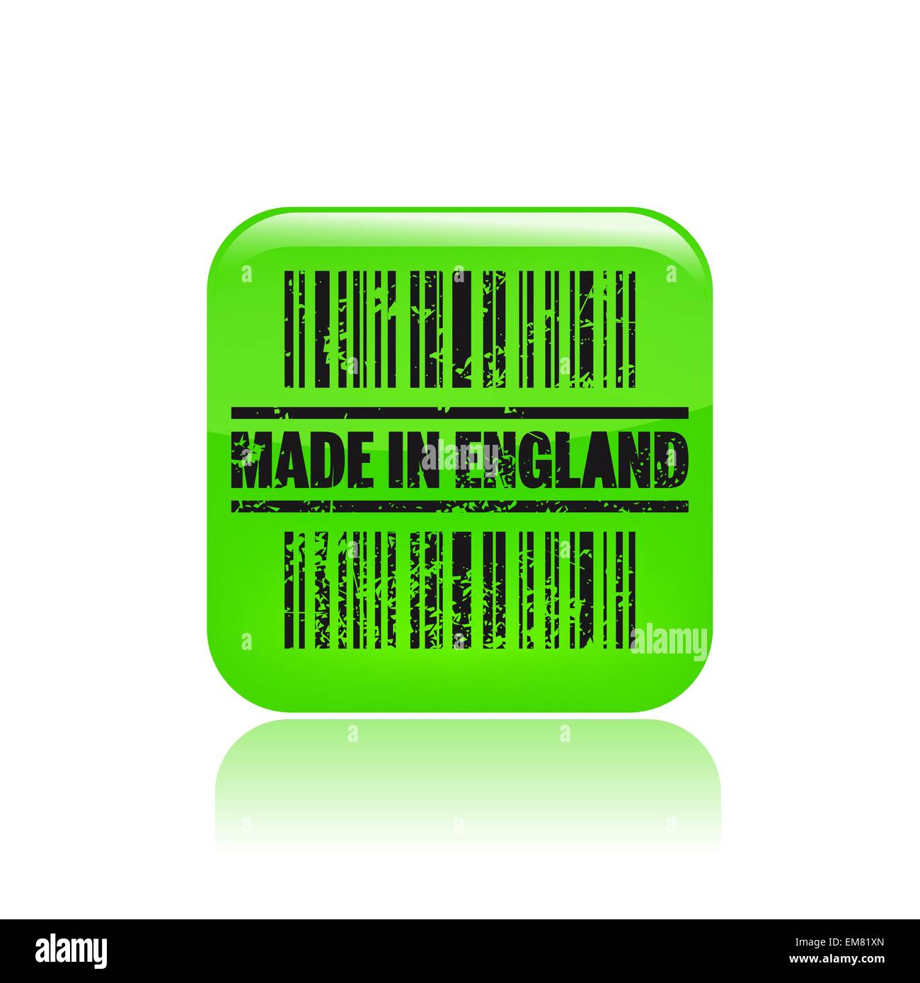 Vector illustration single isolated barcode hi-res stock photography ...