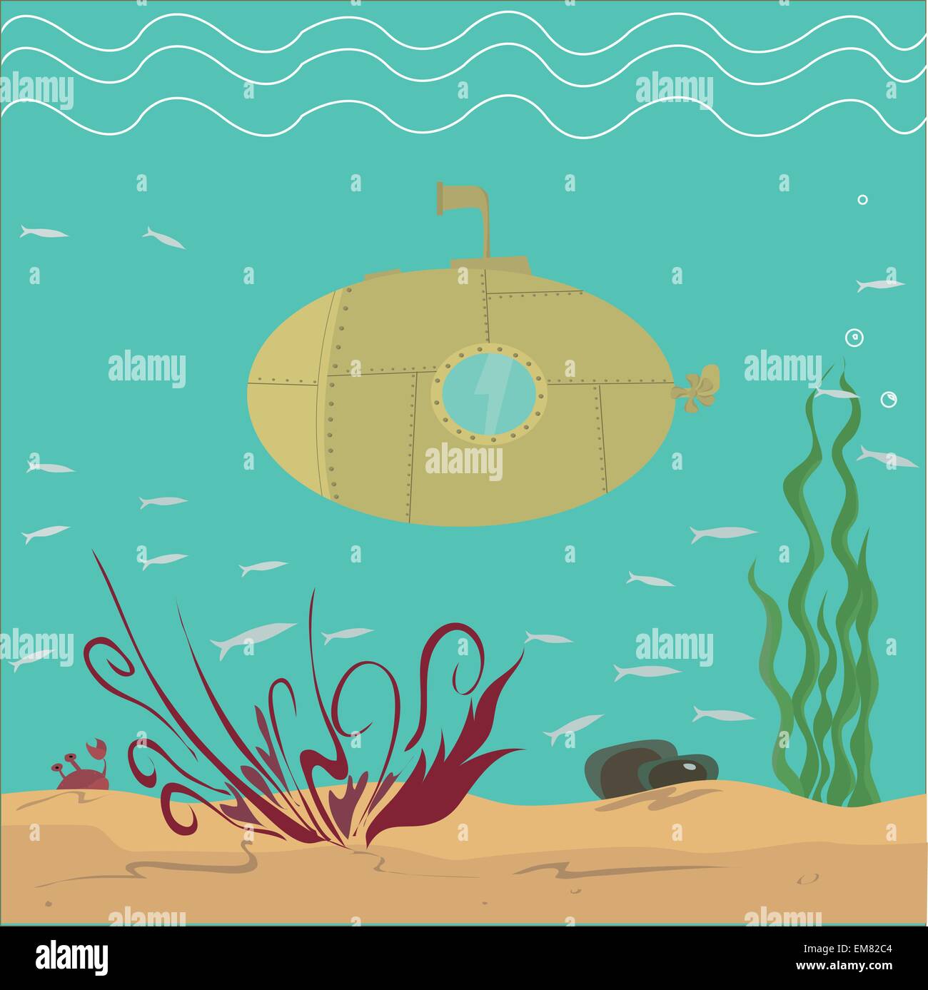 Submarine Stock Vector Images - Alamy