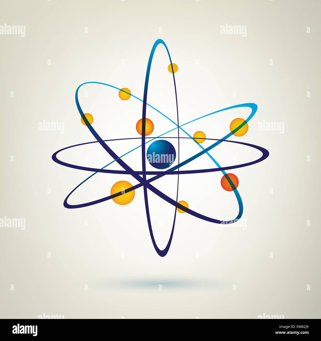 Structure of the atom hi-res stock photography and images - Alamy