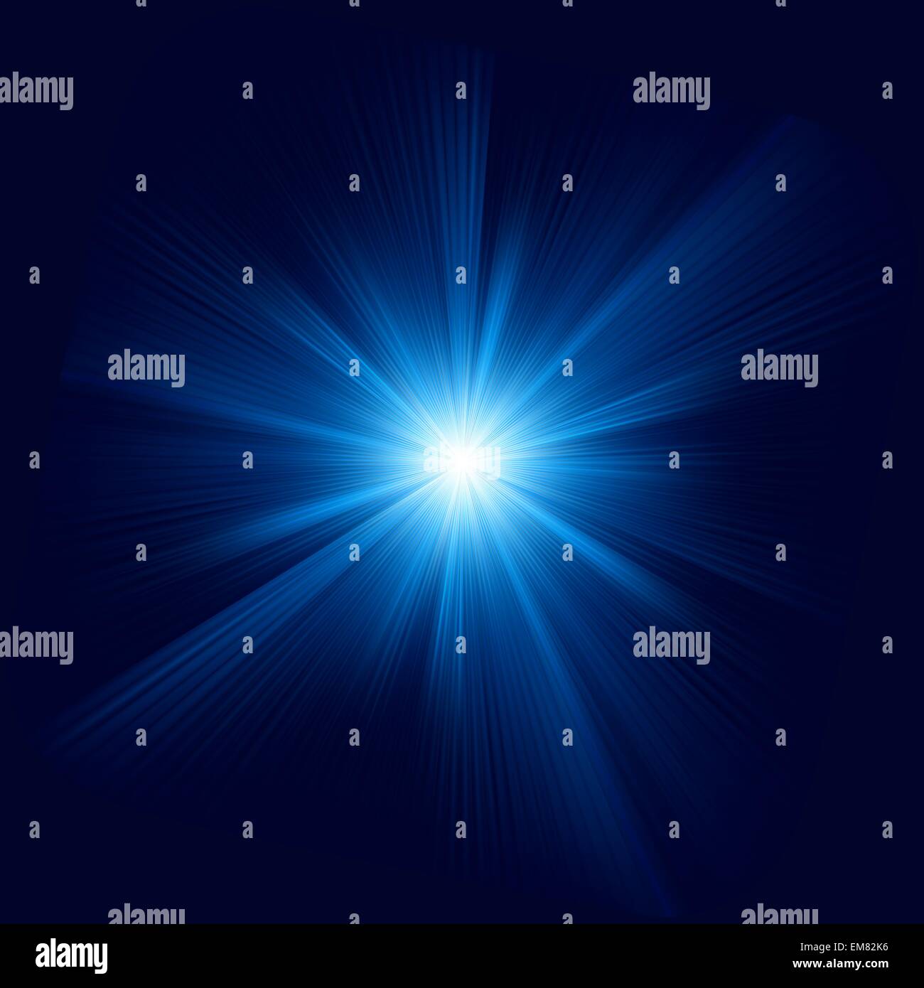 Blue color design with a burst. EPS 8 Stock Vector Image & Art - Alamy