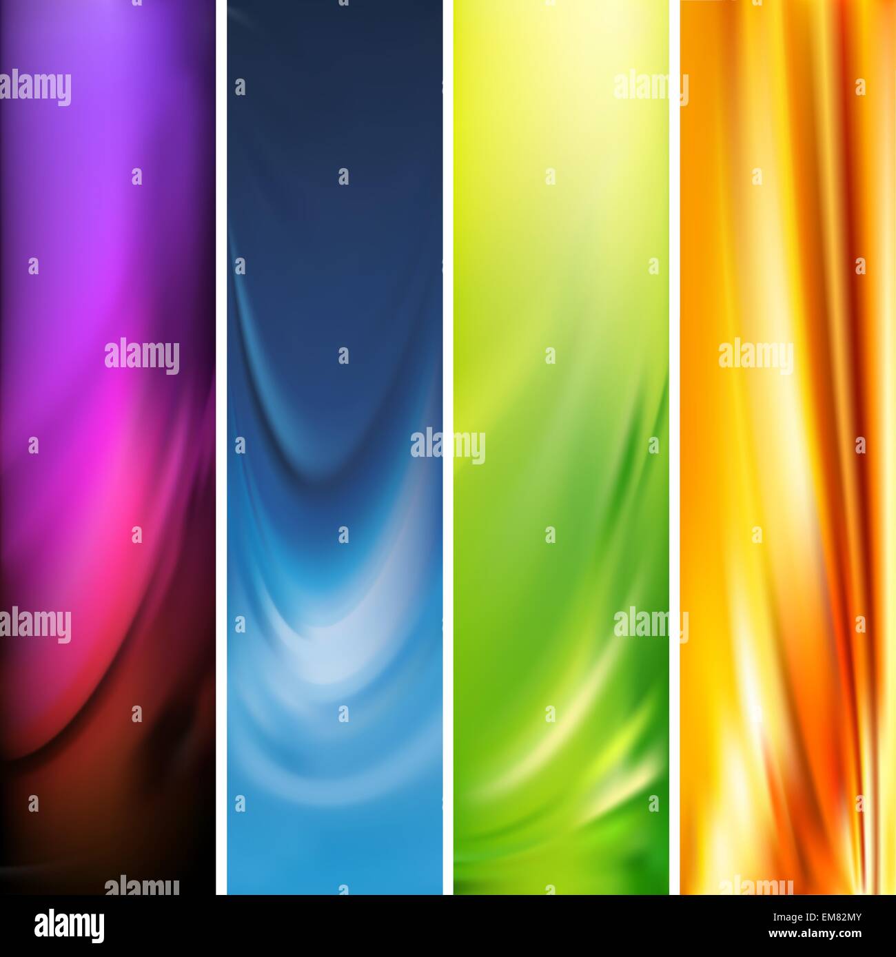 Vertical gradient blue yellow orange Stock Vector Images - Alamy