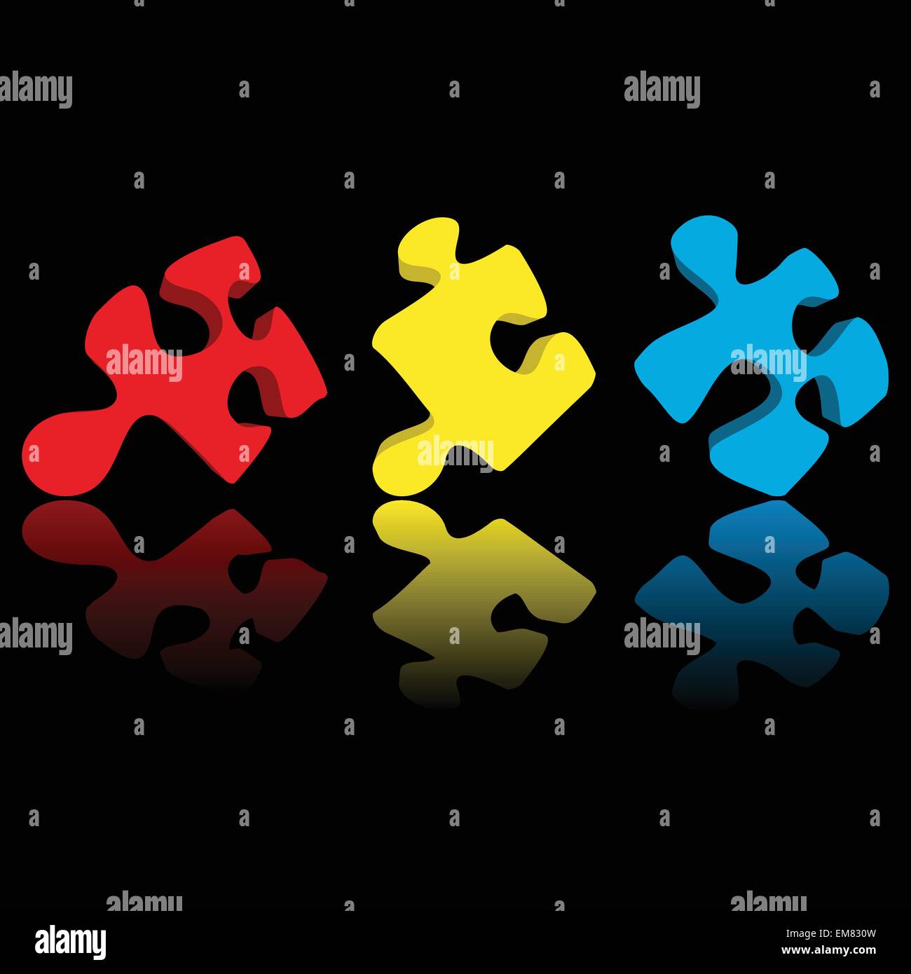 Attached piece Stock Vector Images - Alamy