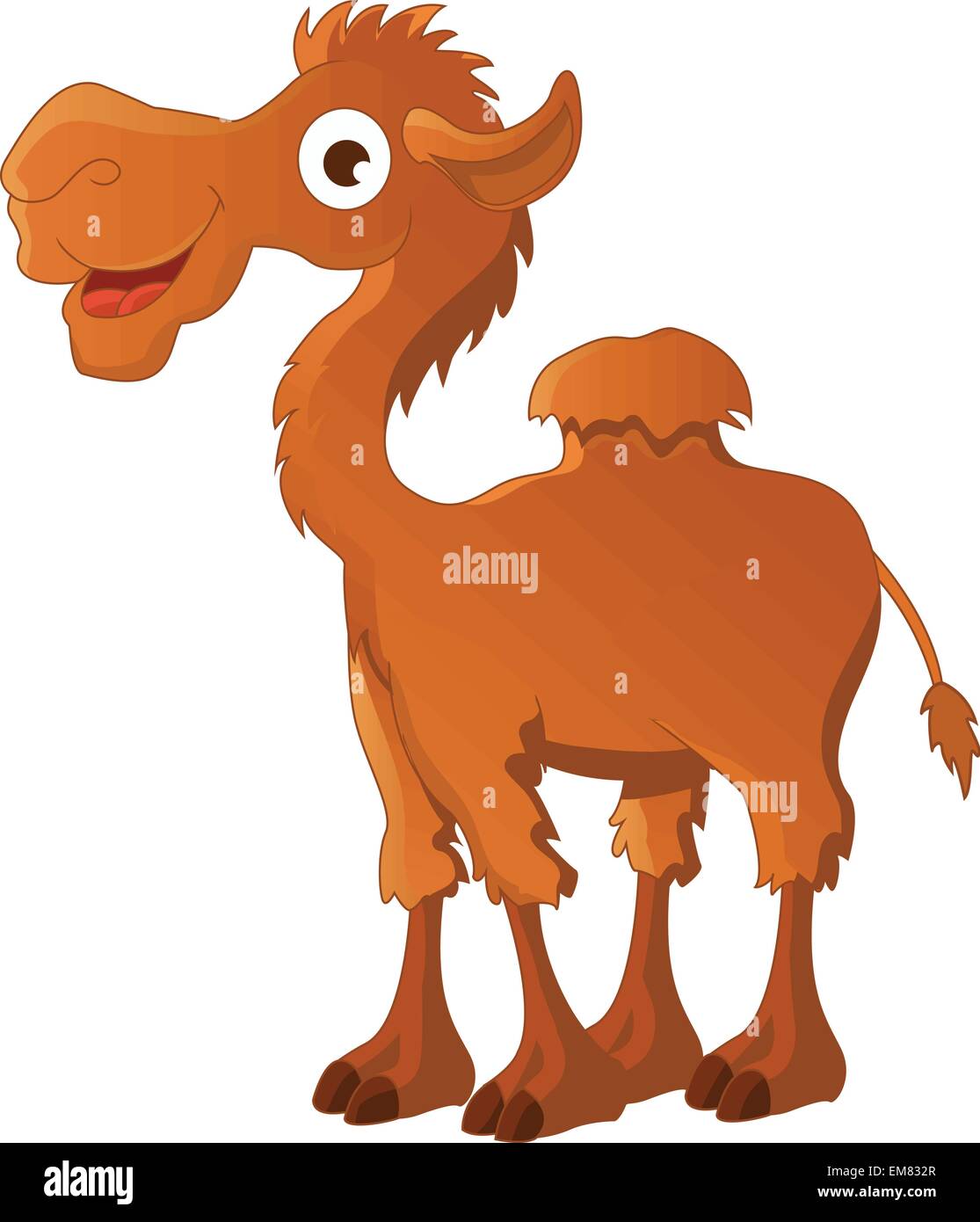 Camel painting Stock Vector Images - Alamy