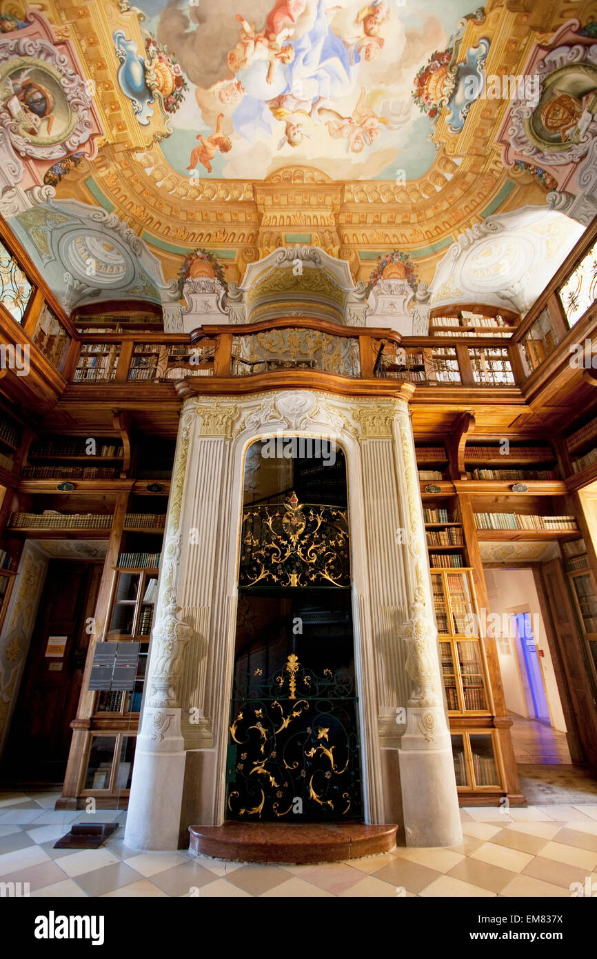 Stift melk austria library hi-res stock photography and images - Alamy
