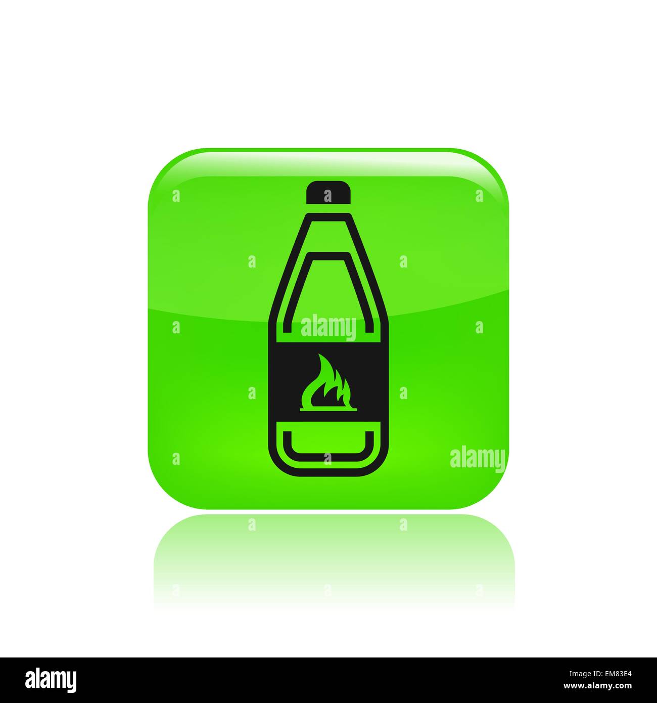 Flammable illustration Cut Out Stock Images & Pictures - Alamy