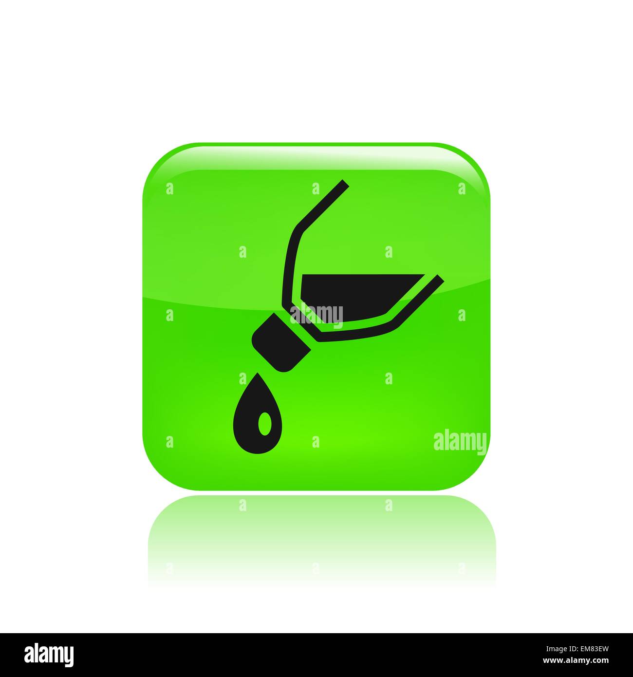 Vector illustration of single pour icon Stock Vector Image & Art - Alamy