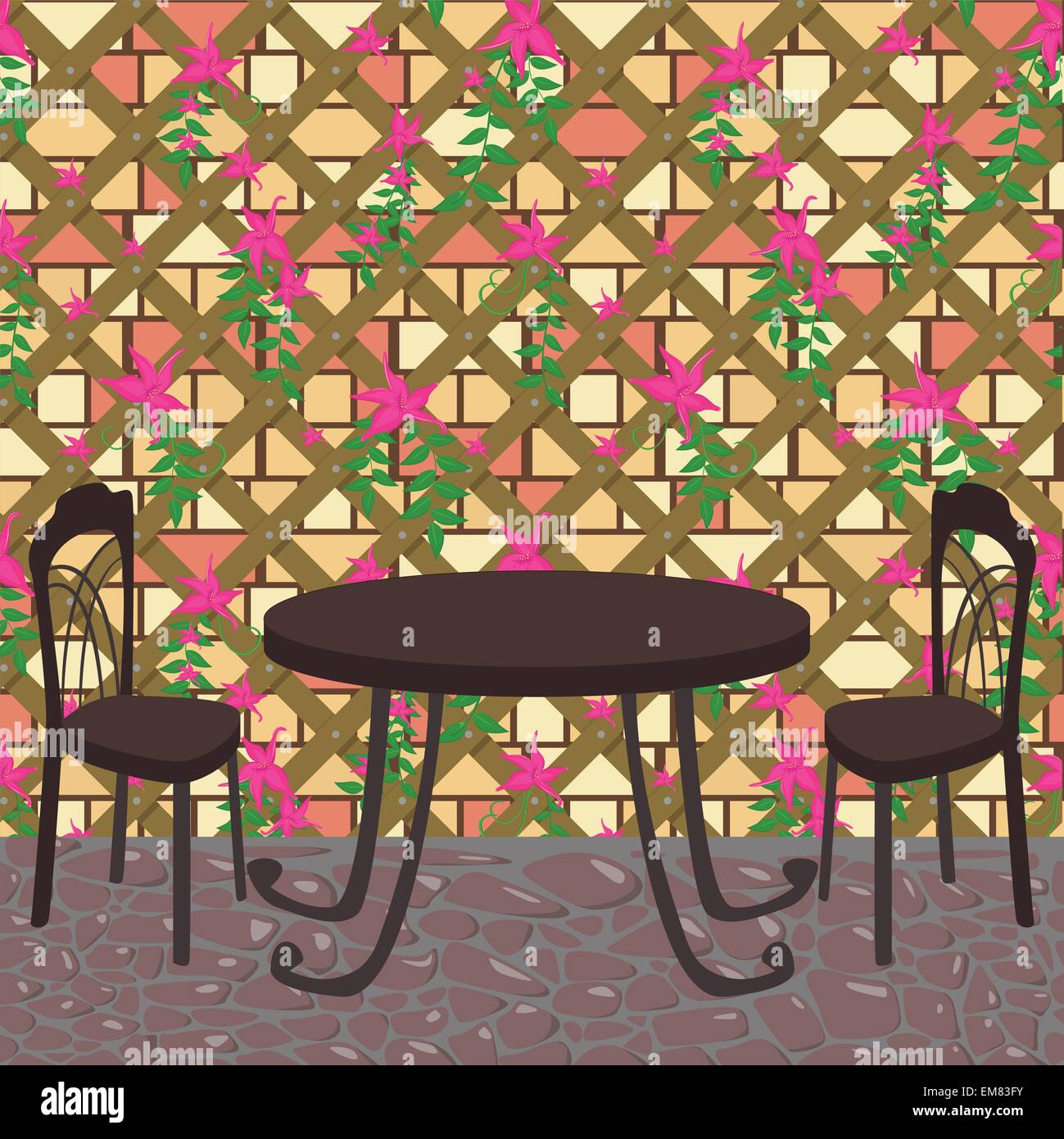 Cafe vector hi-res stock photography and images - Alamy