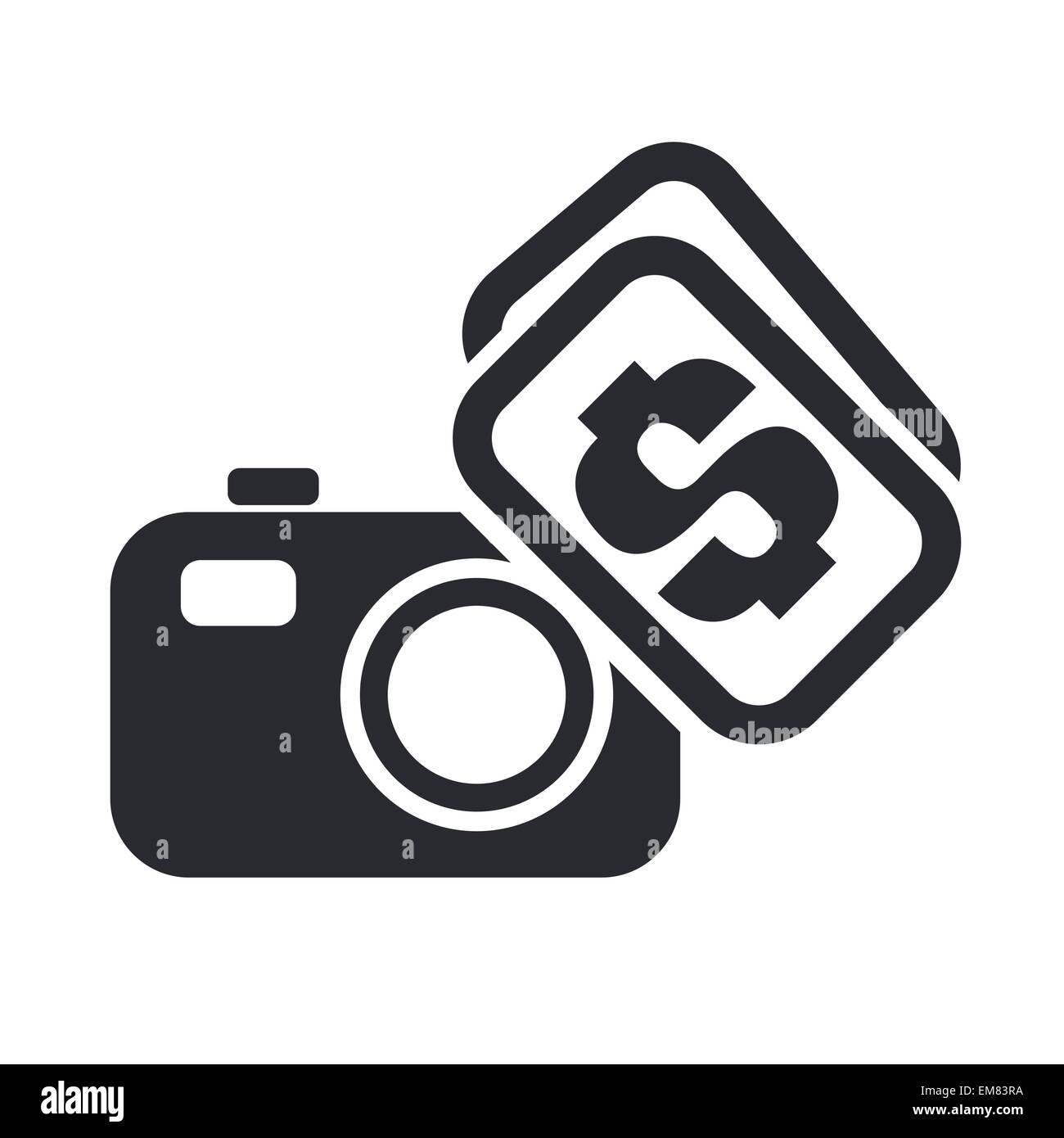 Vector illustration of sell photo concept icon Stock Vector Image & Art ...