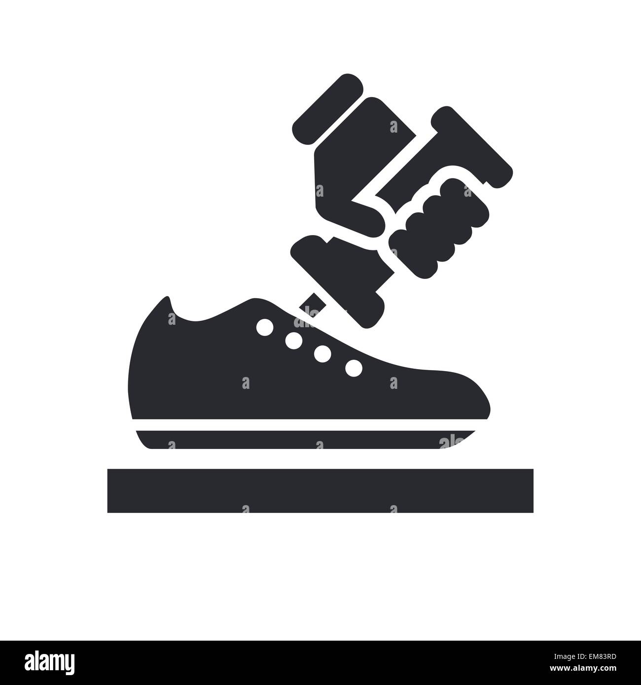 Shoemaker illustration Cut Out Stock Images & Pictures - Alamy