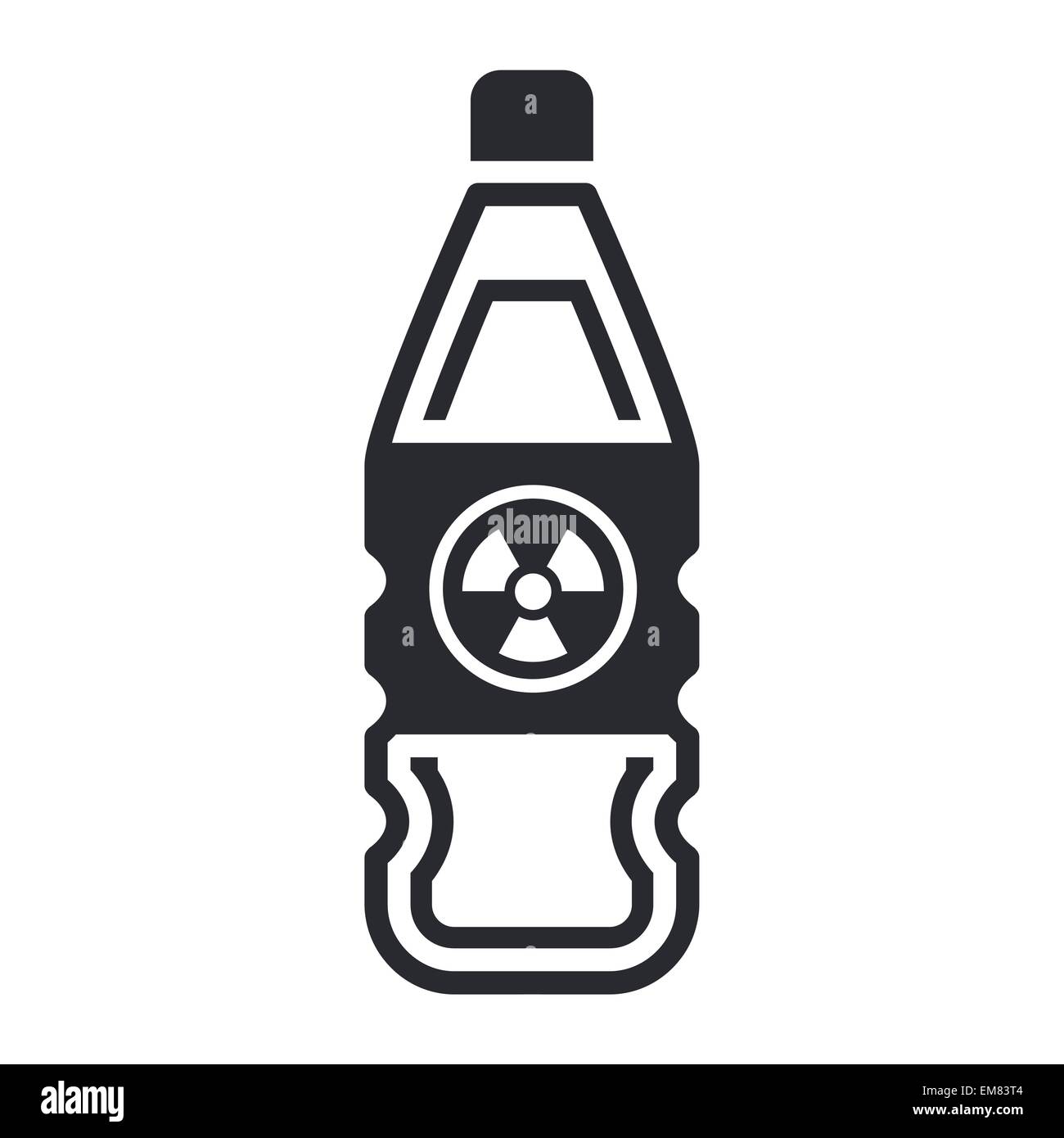 Nuclear waste in bottle Stock Vector Image & Art - Alamy