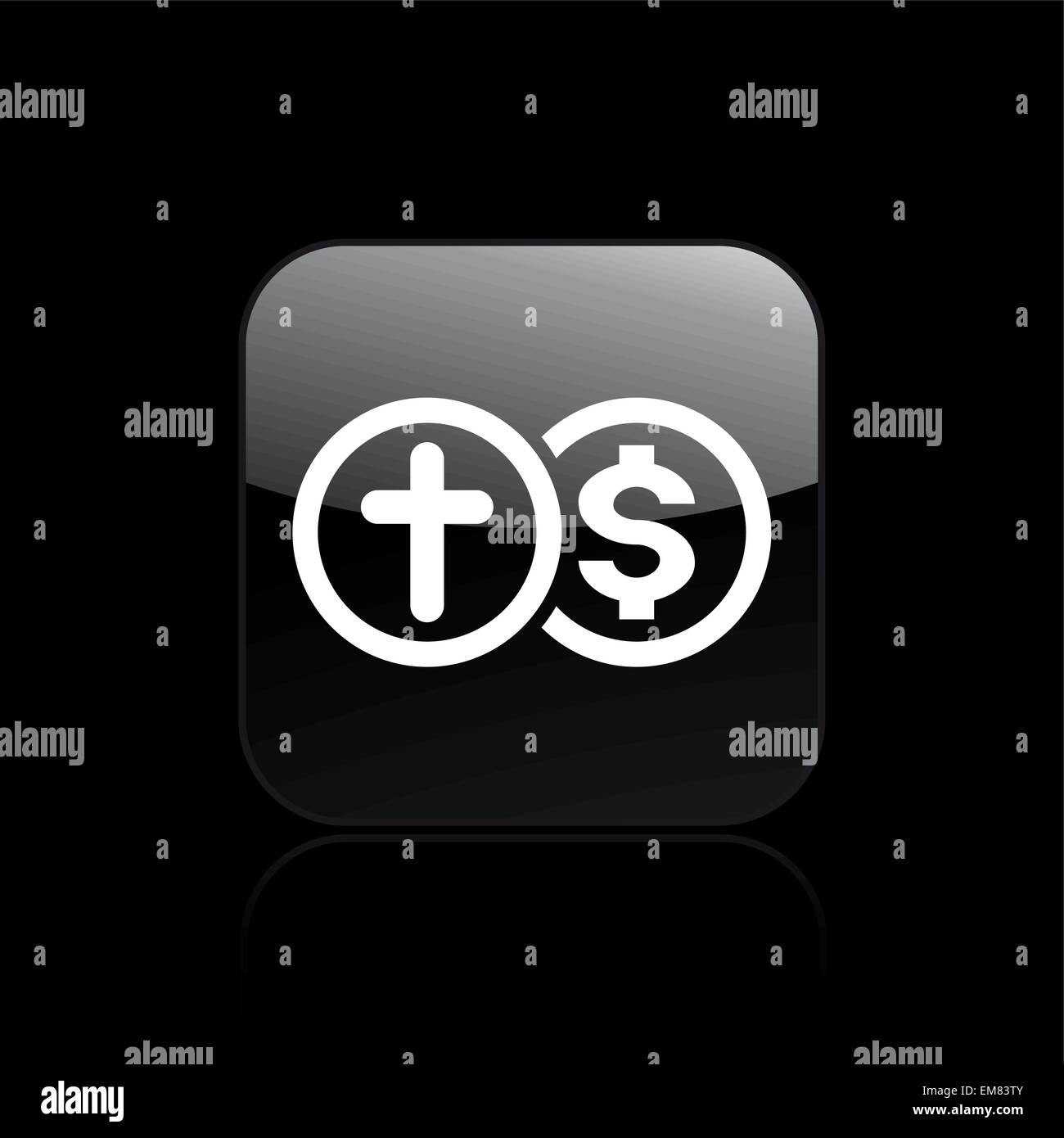 Vector illustration of life insurance policy icon Stock Vector Image ...