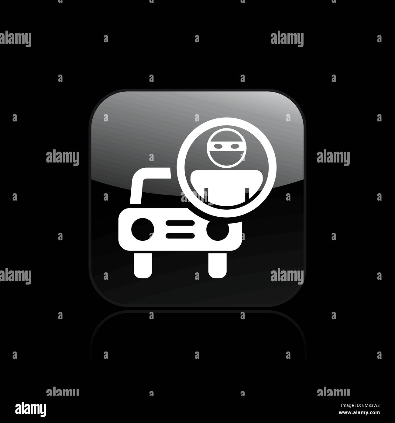 Vector illustration of car's thief concept Stock Vector Image & Art - Alamy