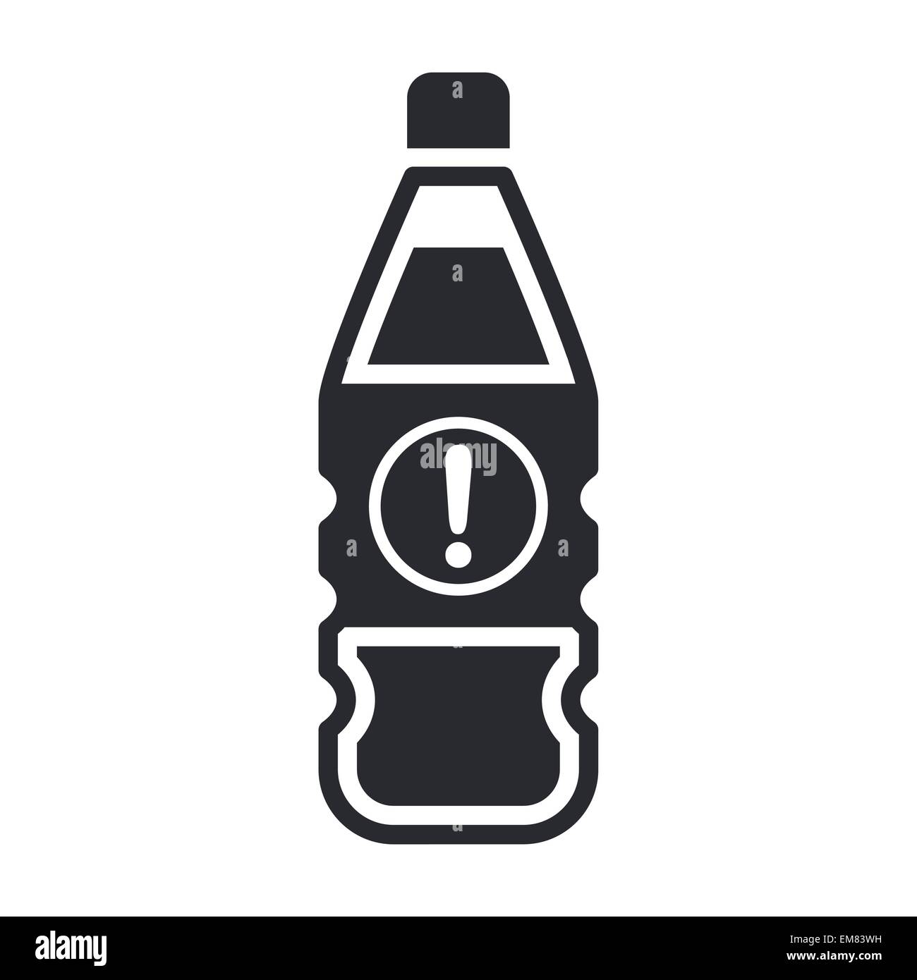 Vector illustration of dangerous bottle icon Stock Vector Image & Art ...