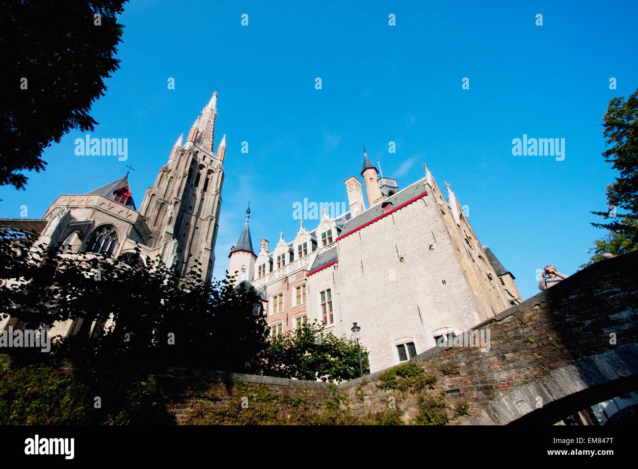 Church of Our Lady and Gruuthuse museum, Bruges (Brugge), West Flanders ...