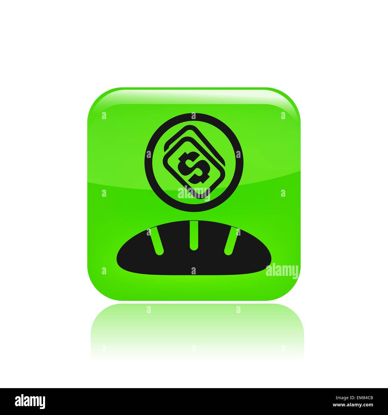 Vector illustration of single food price icon Stock Vector Image & Art ...
