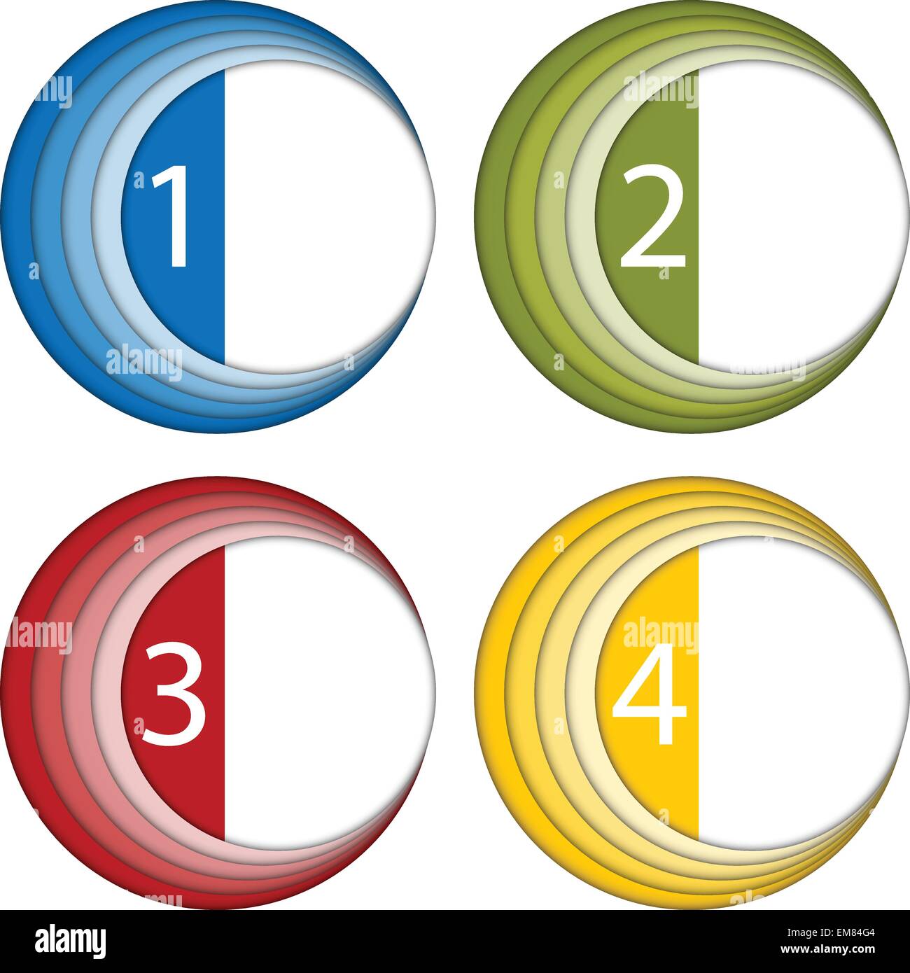 Set modern frames Stock Vector Images - Alamy