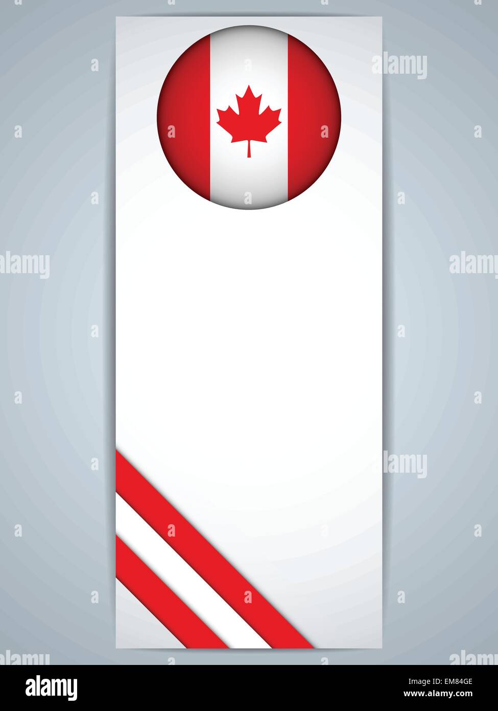 Canada Country Set of Banners Stock Vector Image & Art - Alamy