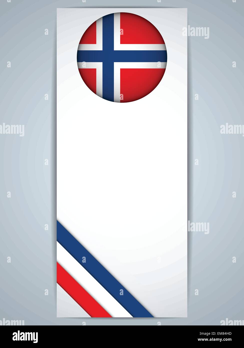 Norway Country Set of Banners Stock Vector Image & Art - Alamy