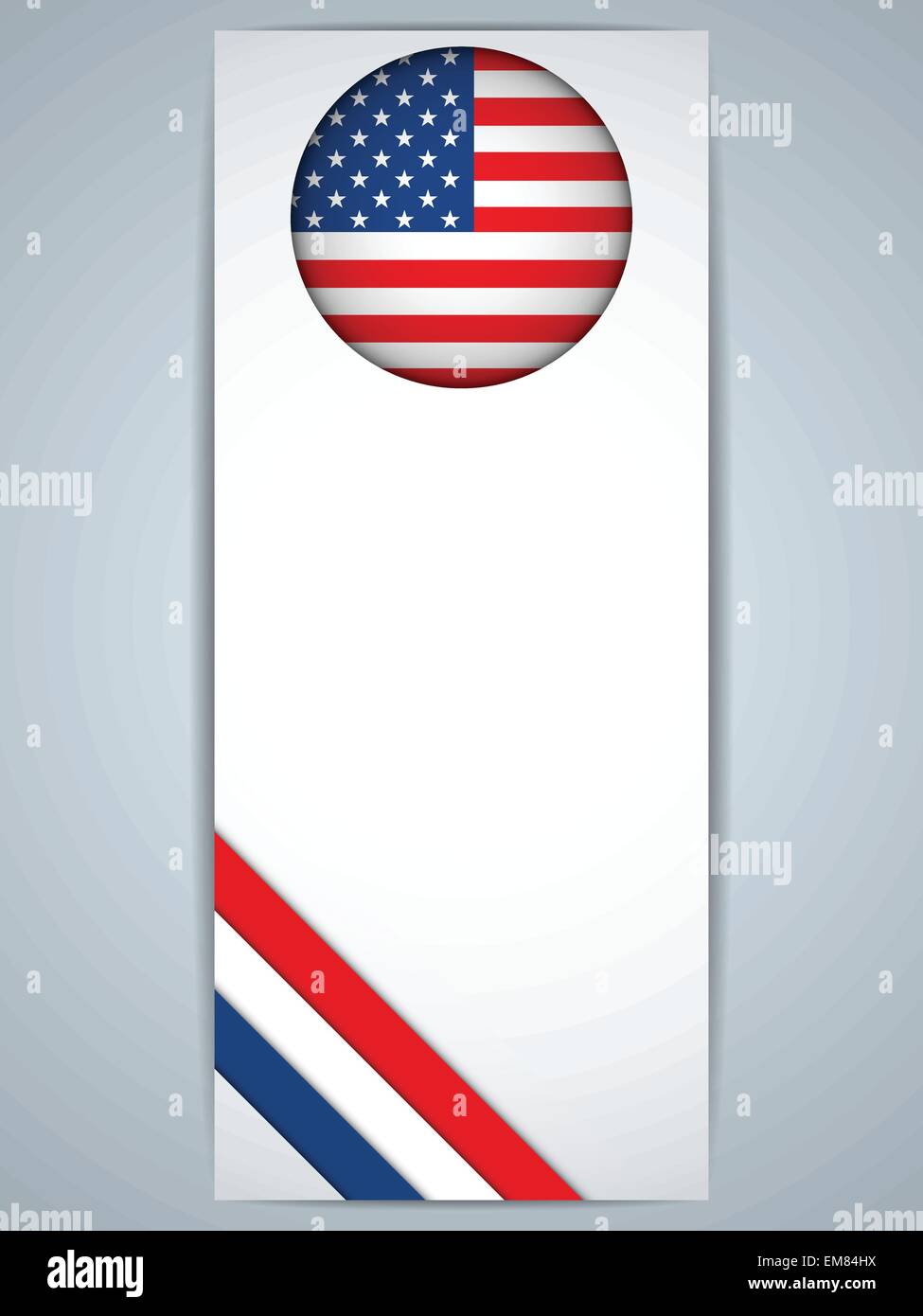 United States Country Set of Banners Stock Vector Image & Art - Alamy
