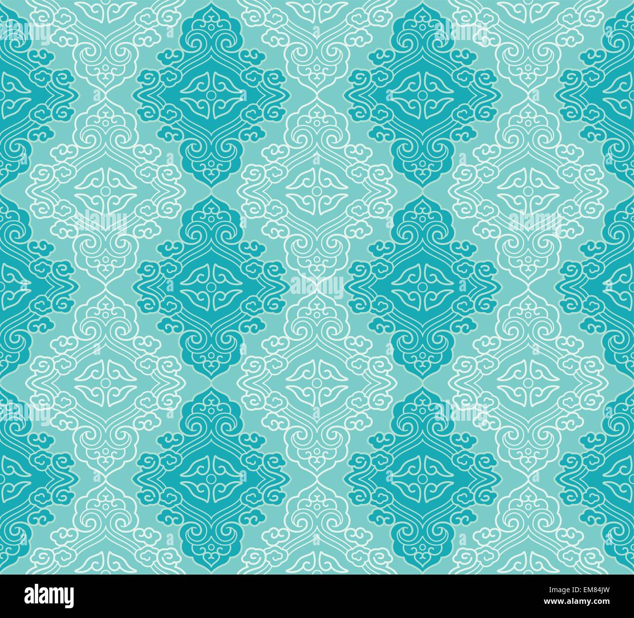 Seamless oriental pattern Stock Vector Image & Art - Alamy