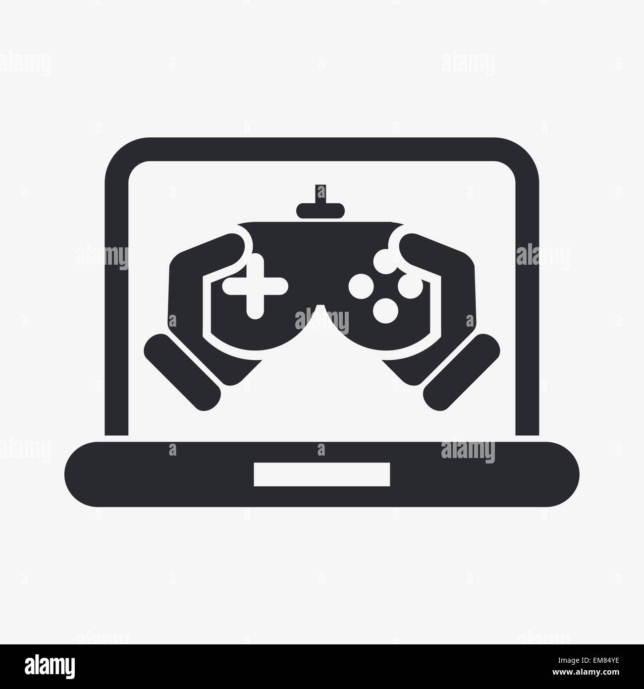 Vector illustration of isolated videogame icon Stock Vector Image & Art ...