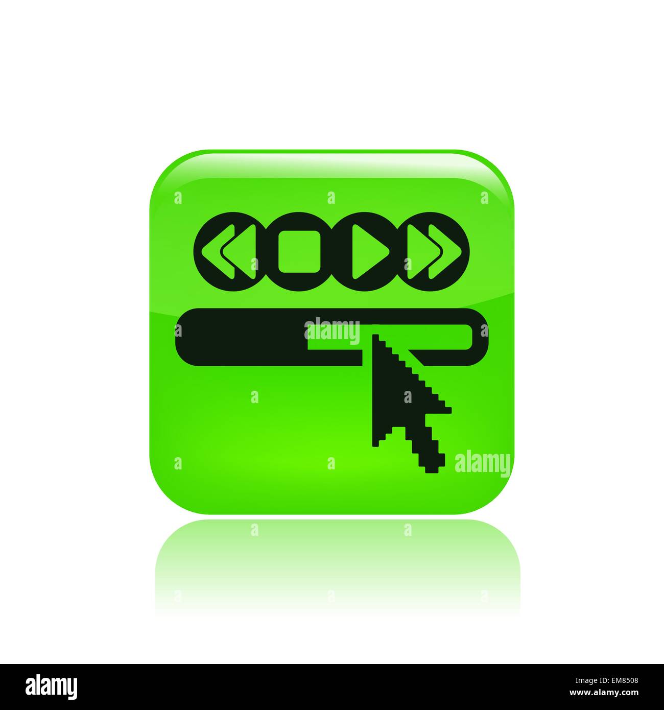 Vector illustration of single player icon Stock Vector Image & Art - Alamy