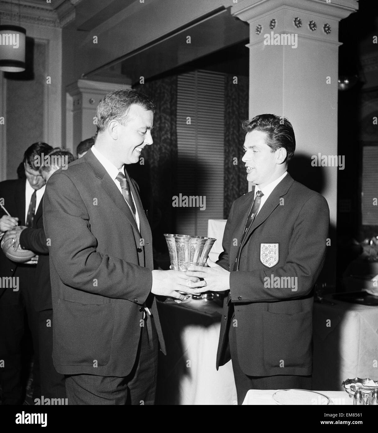 England Youth Team, Winners of the Junior World Cup, 24th April 1963 ...