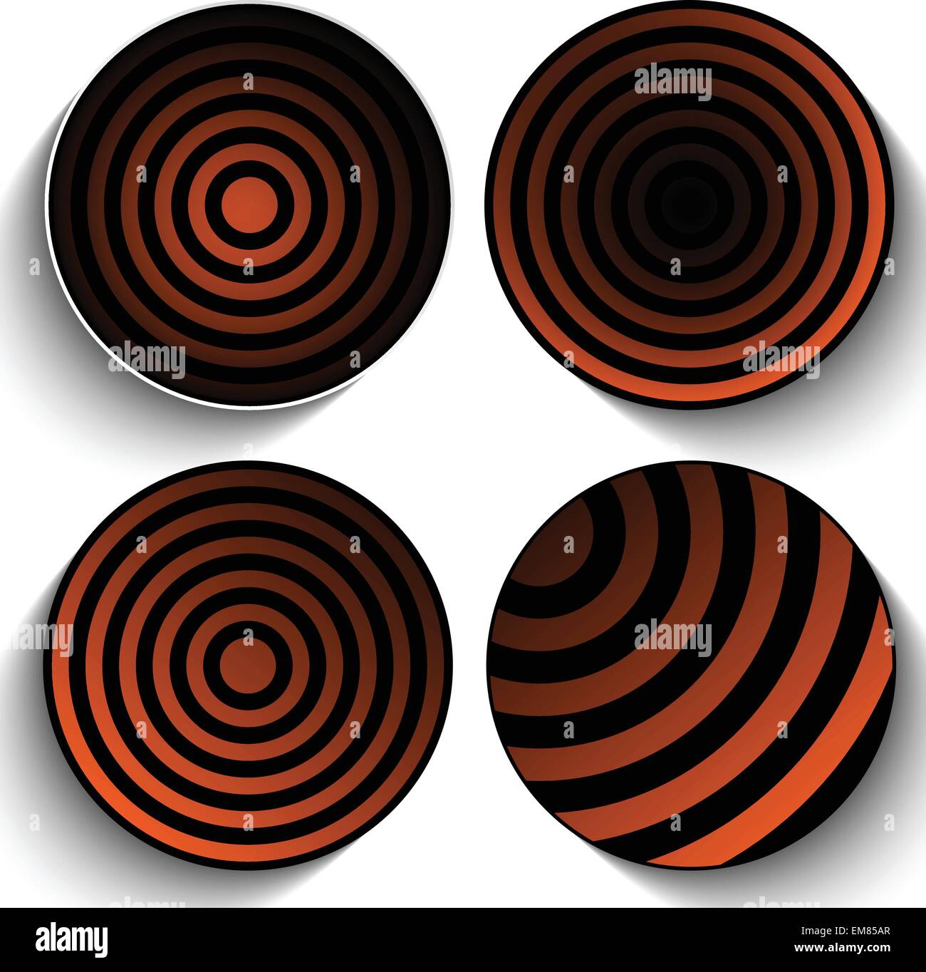 Halloween Button Icon Stripe Stock Vector Image & Art - Alamy