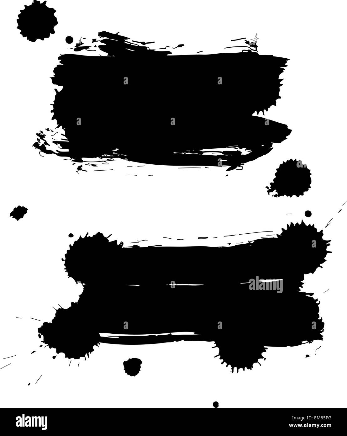 Set vintage space banners Stock Vector Images - Alamy