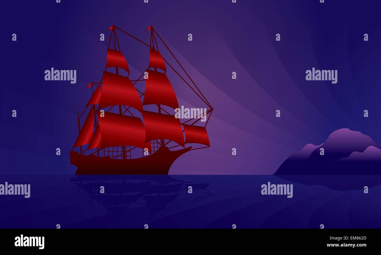 Rigging and sails Stock Vector Images - Alamy