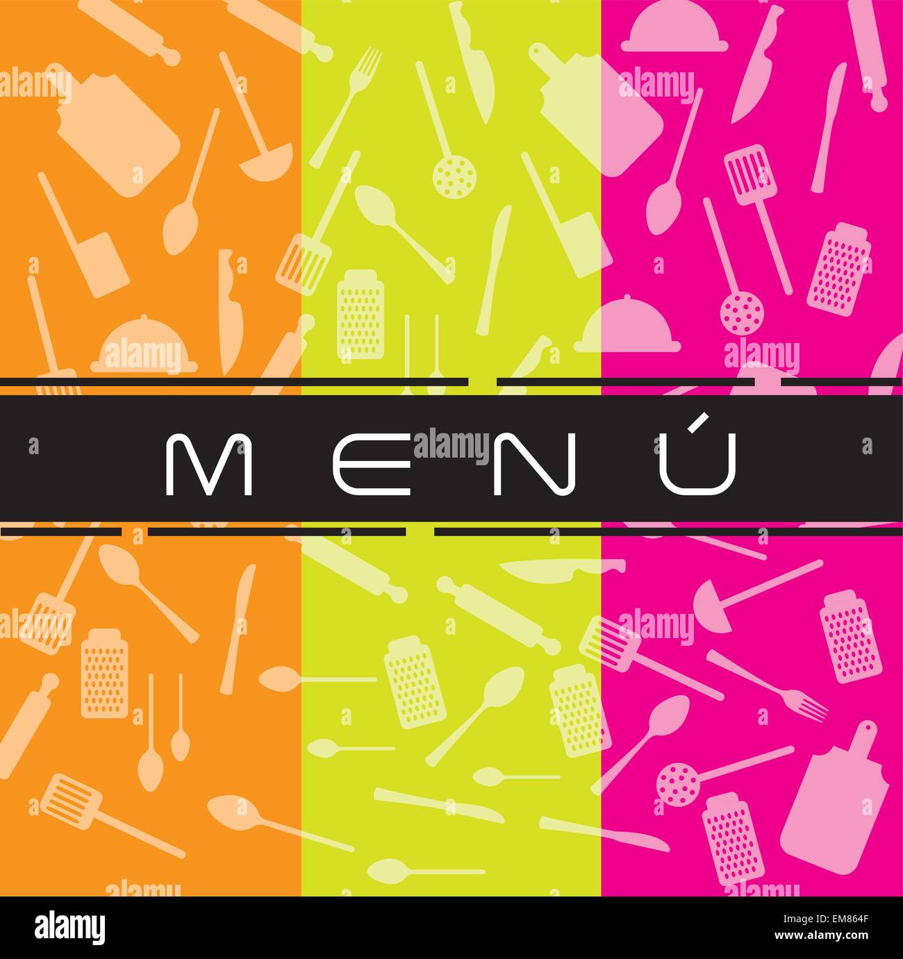 Menu order Stock Vector Images - Alamy