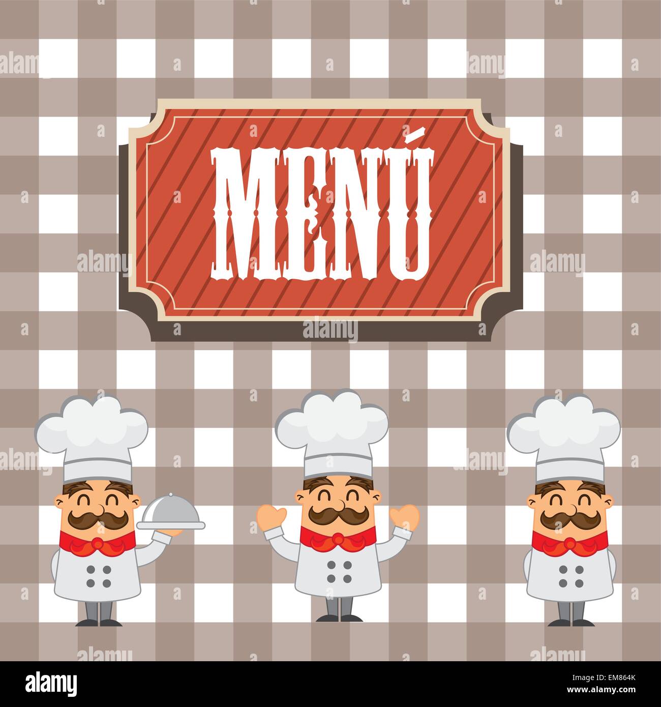 Takeout menu background Stock Vector Images - Alamy