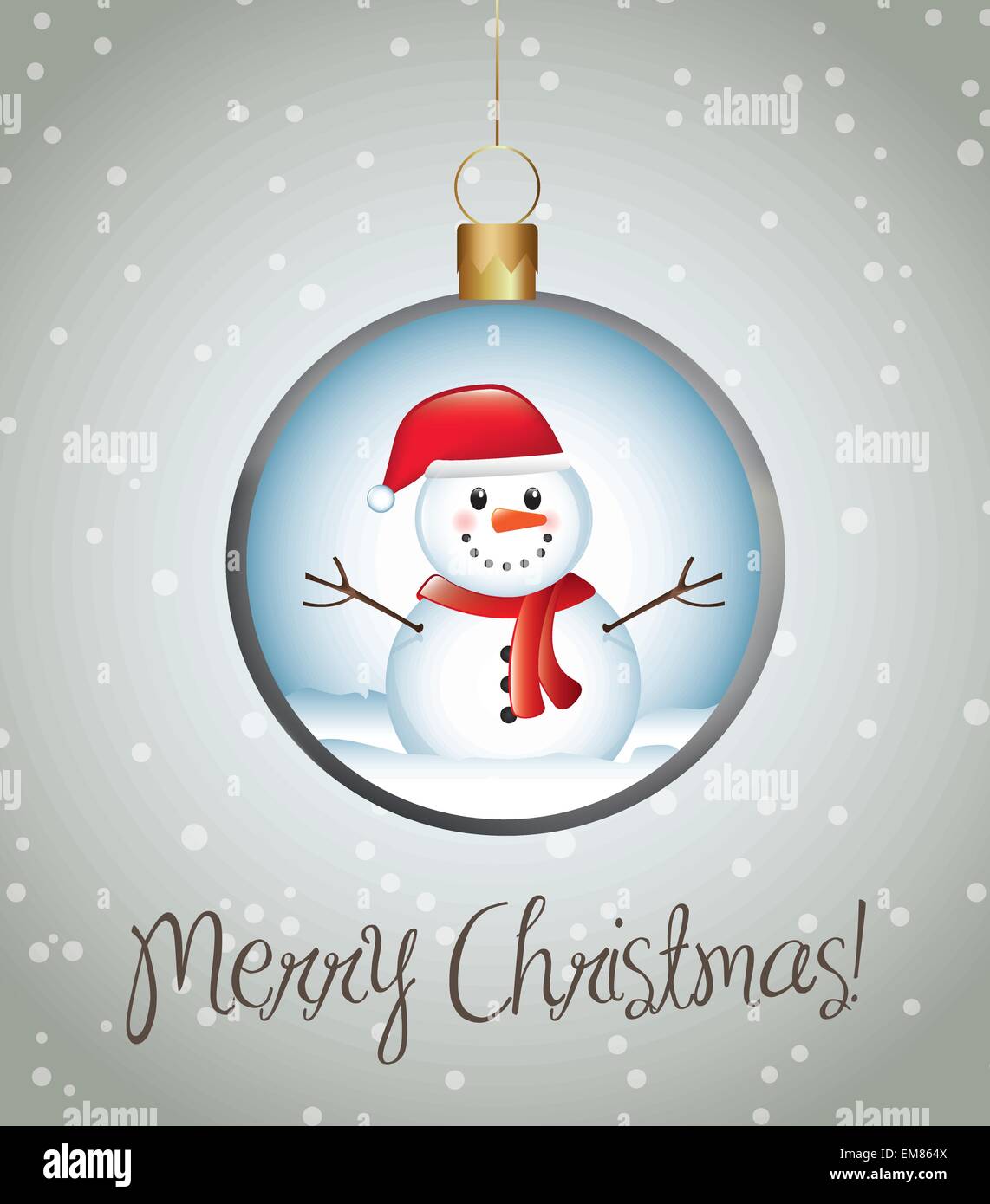 Merry christmas card hands Stock Vector Images - Alamy