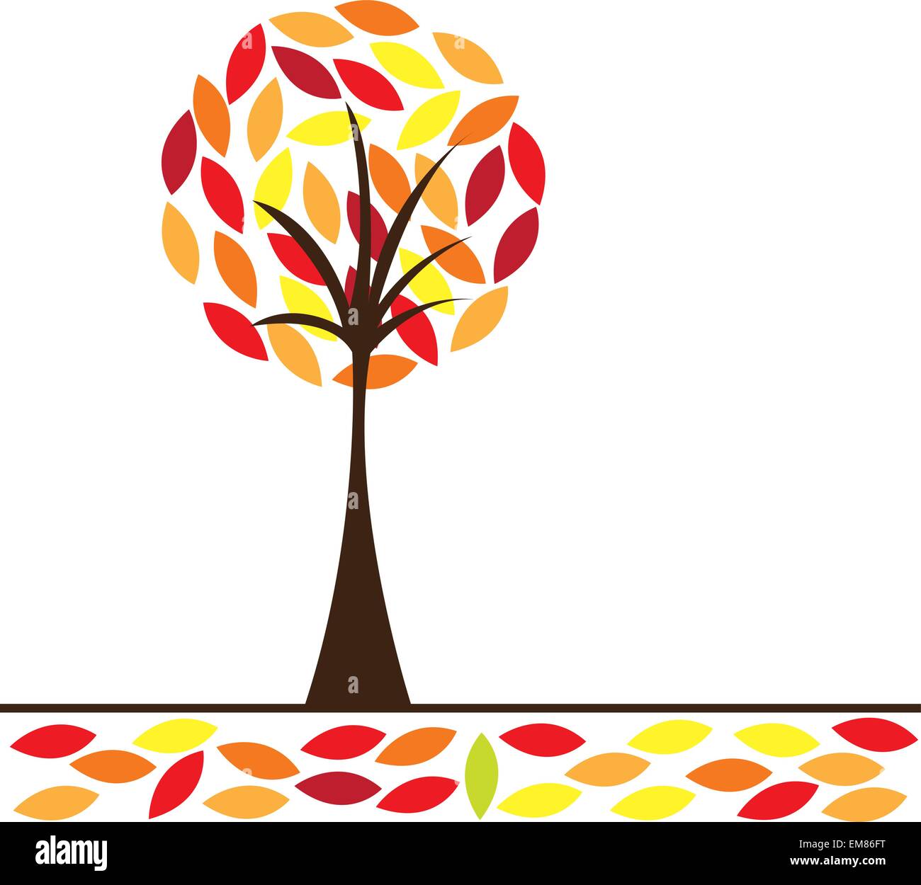 Ornamental family tree Stock Vector Images - Alamy