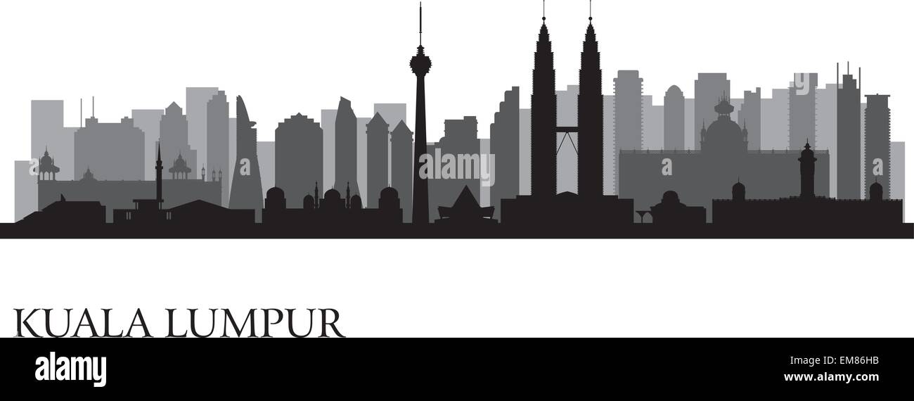 Kuala Lumpur city skyline Stock Vector Image & Art - Alamy Kuala Lumpur city skyline Stock Vector Image & Art - Alamy