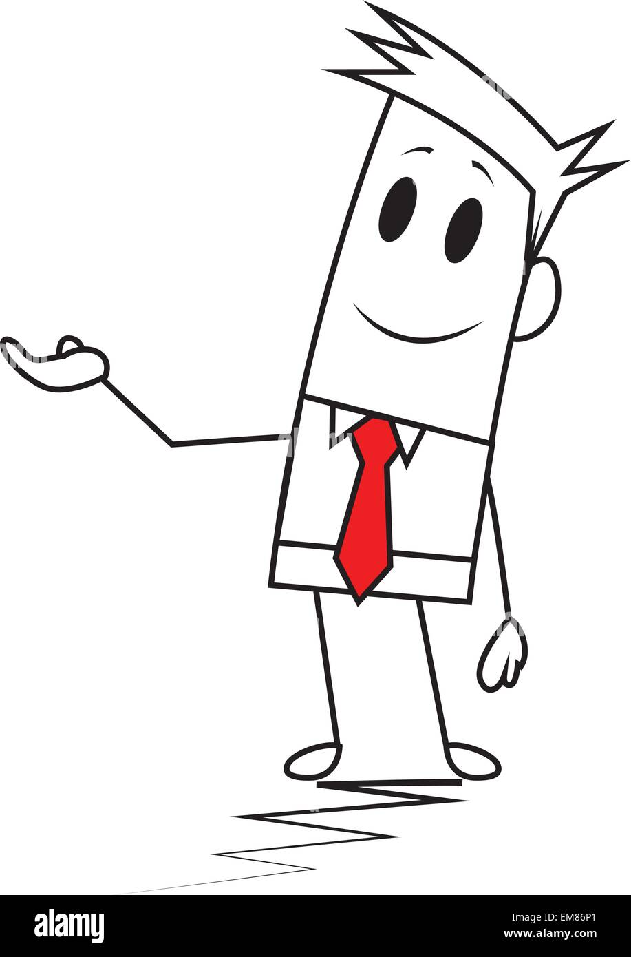 Cartoon show direction Cut Out Stock Images & Pictures - Alamy