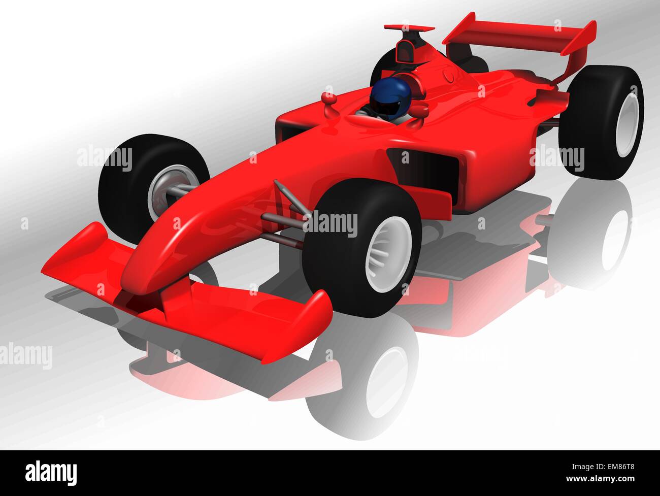 Racing stock car Stock Vector Images - Alamy