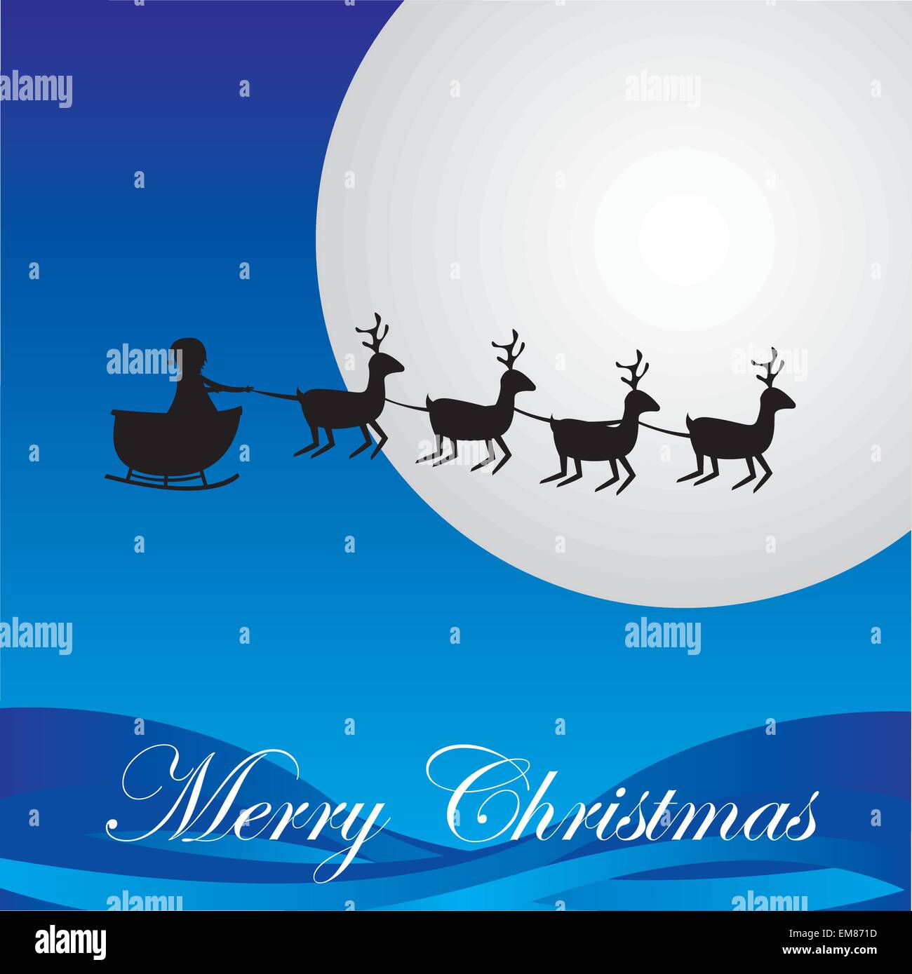 Sledge cartoon Stock Vector Images - Alamy