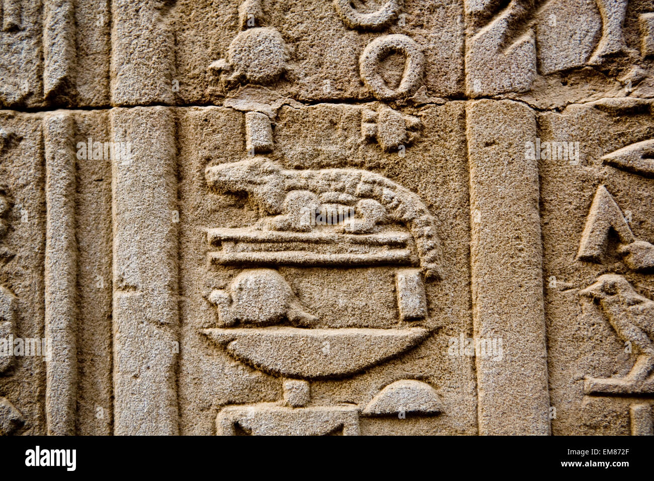 Crocodile god sobek hi-res stock photography and images - Alamy