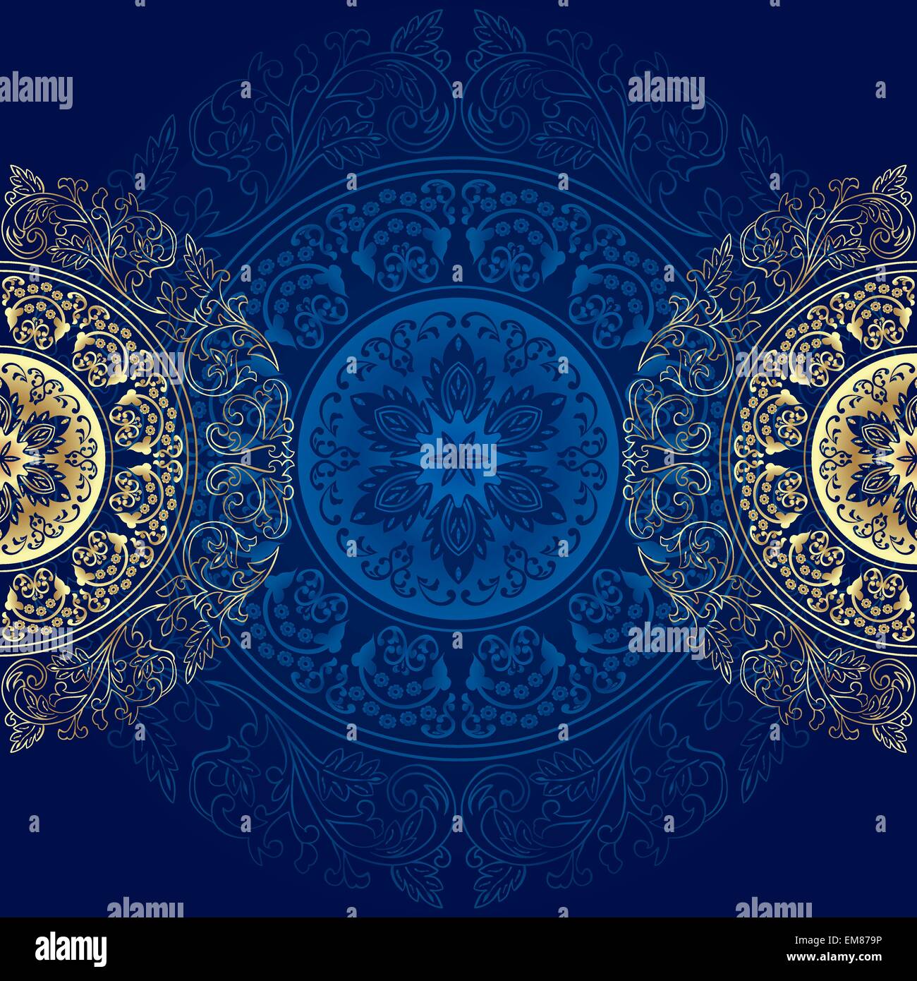 Vintage illustration background floral Stock Vector Images - Alamy