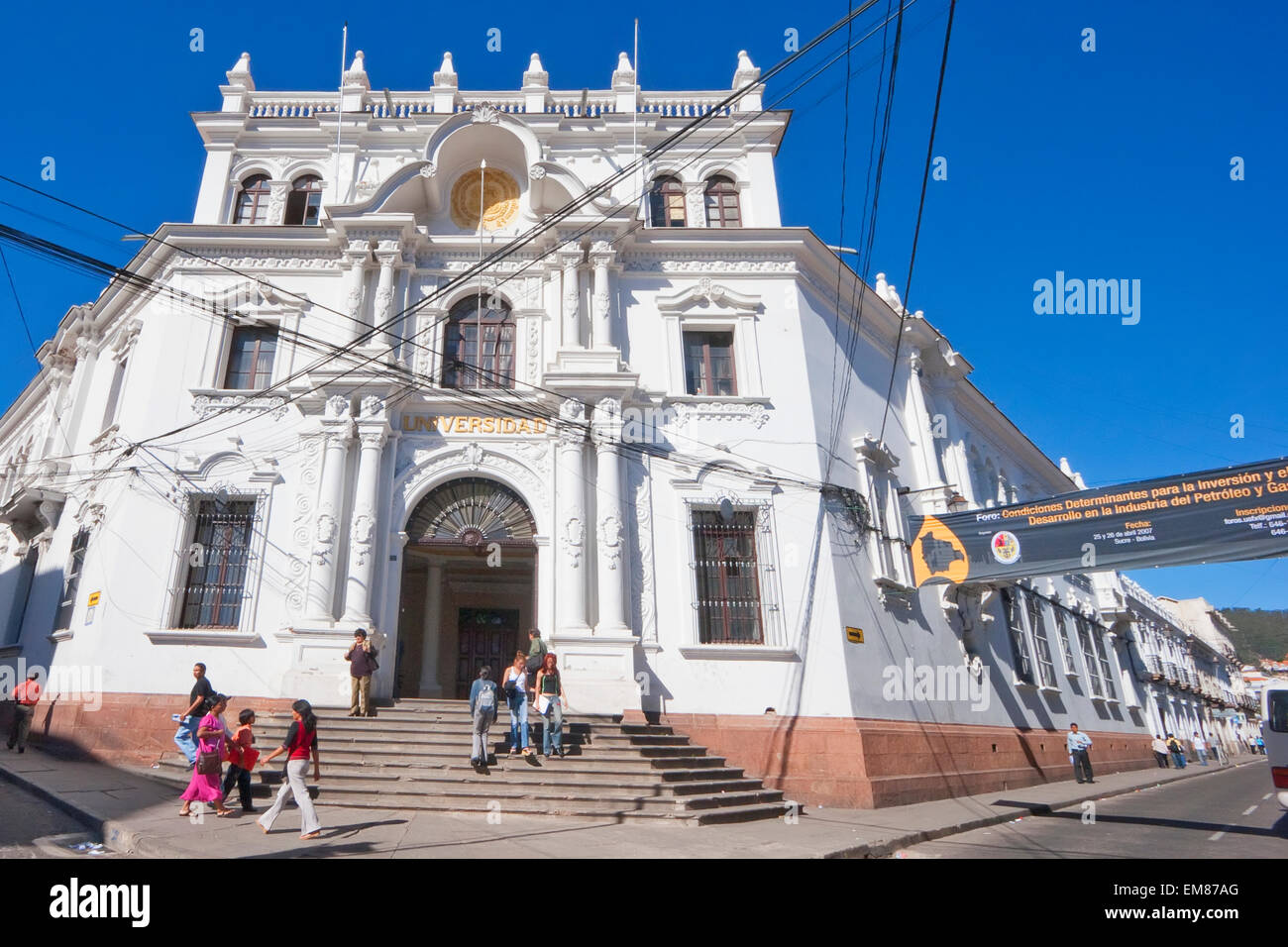 Universidad san francisco xavier de chuquisaca hi-res stock photography and images - Alamy