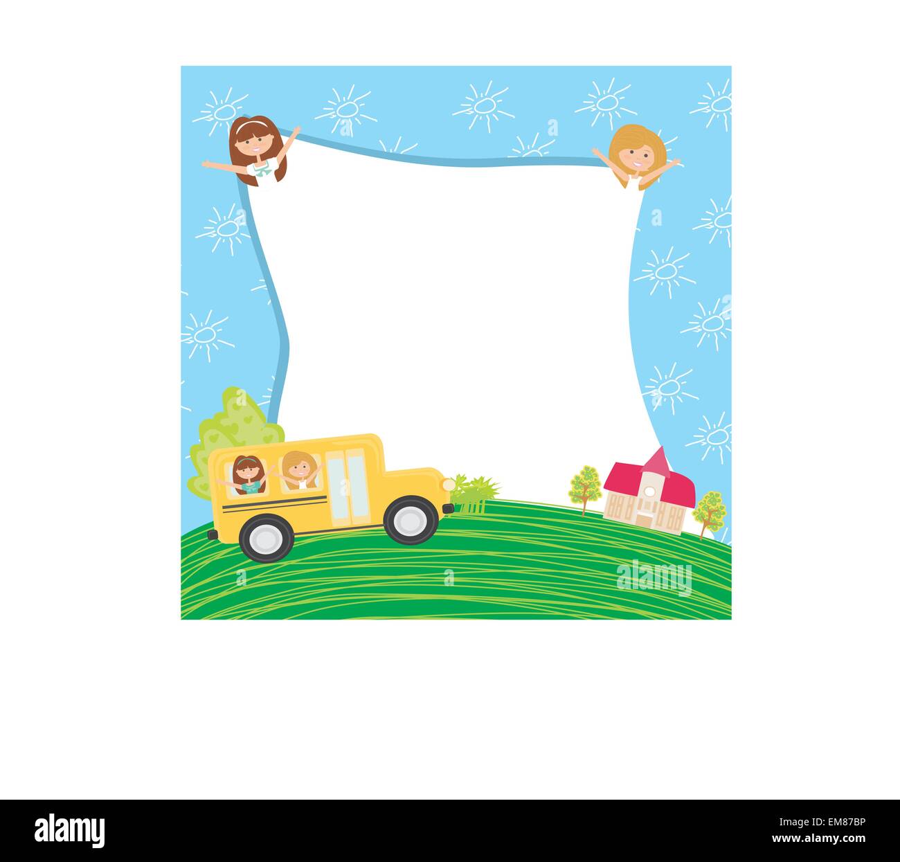 Bus text Stock Vector Images - Alamy