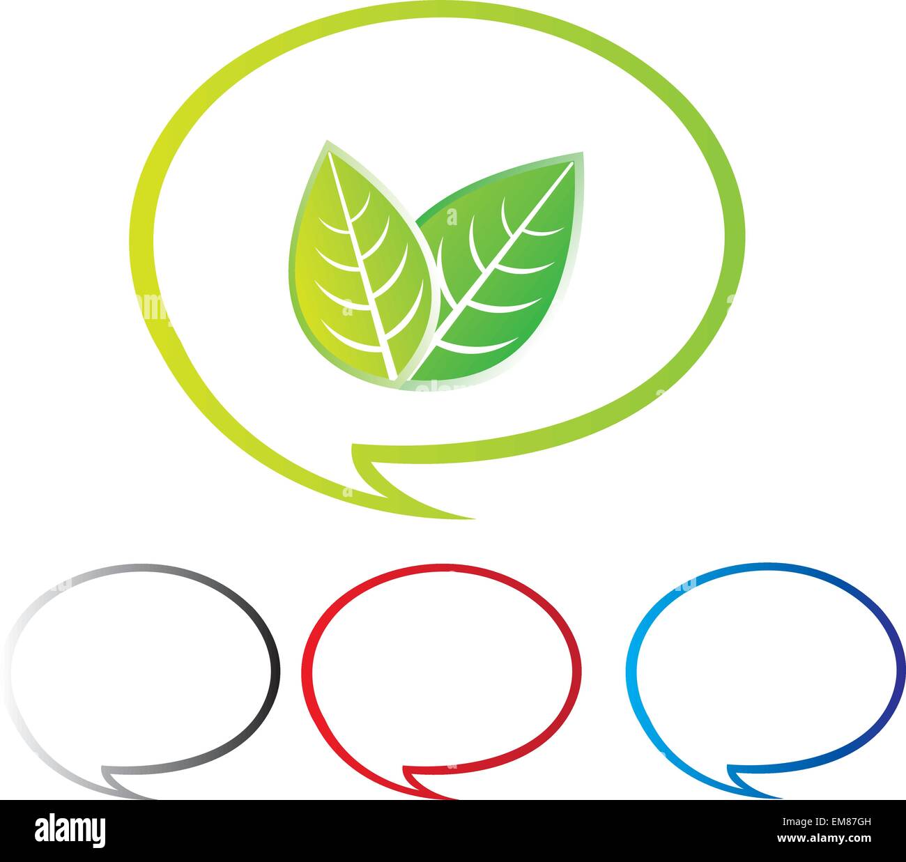 Leaves water bubbles bubble Stock Vector Images - Alamy