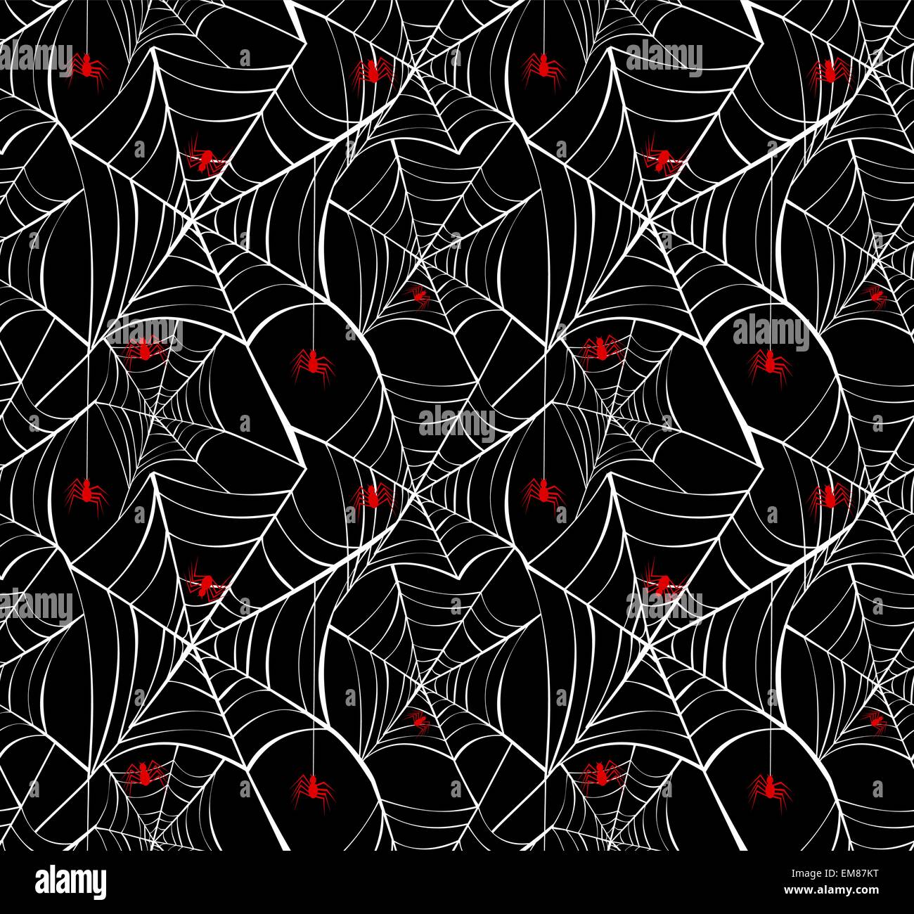 Black and red spider Stock Vector Images - Alamy