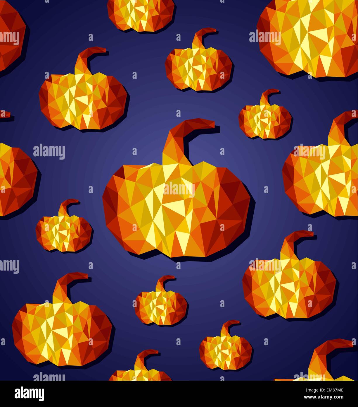 Halloween seamless pattern background. EPS10 file Stock Vector Image ...