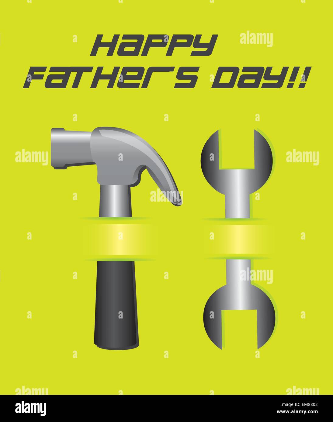 Father card Stock Vector Images - Alamy