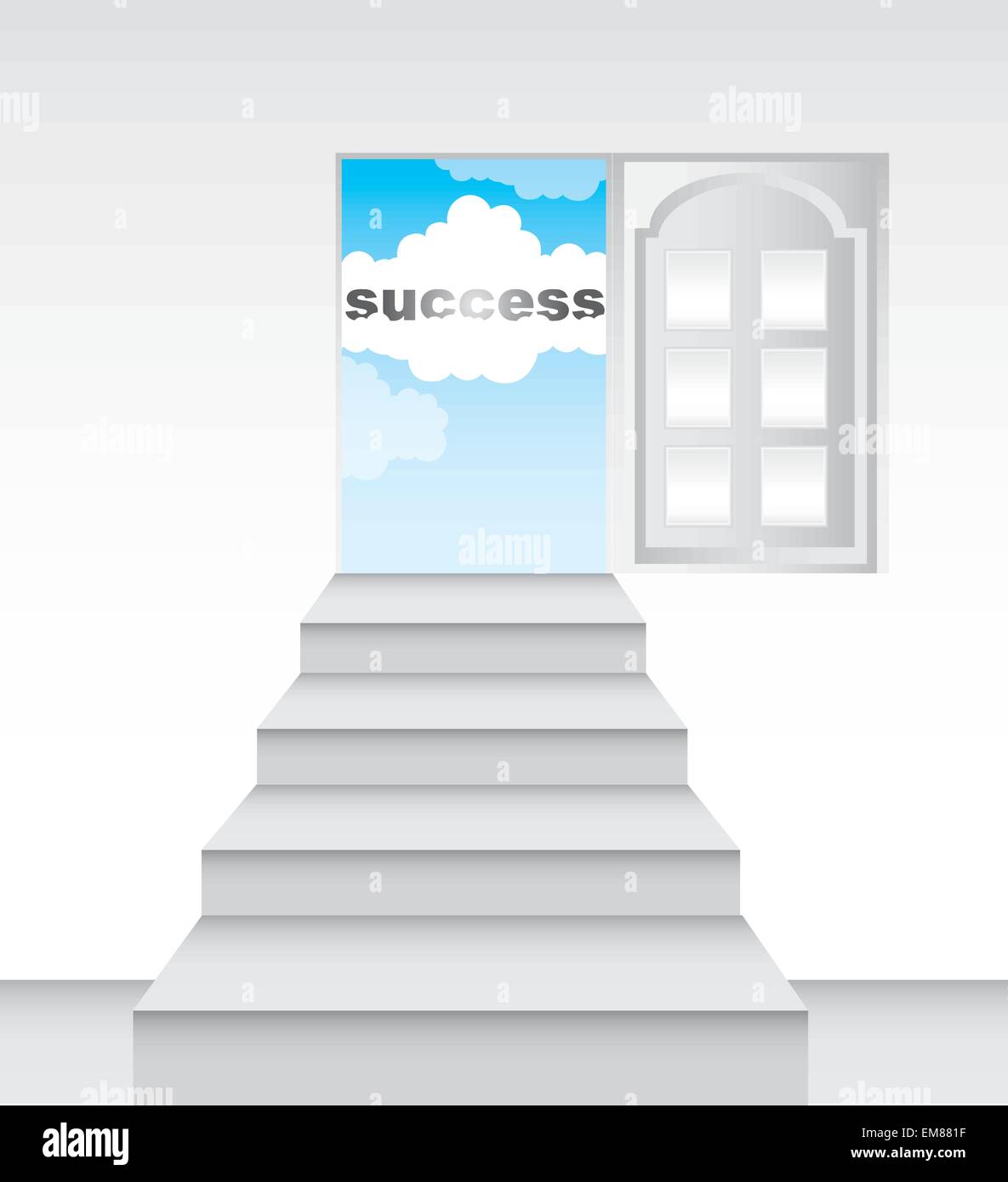 3d way success Stock Vector Images - Alamy