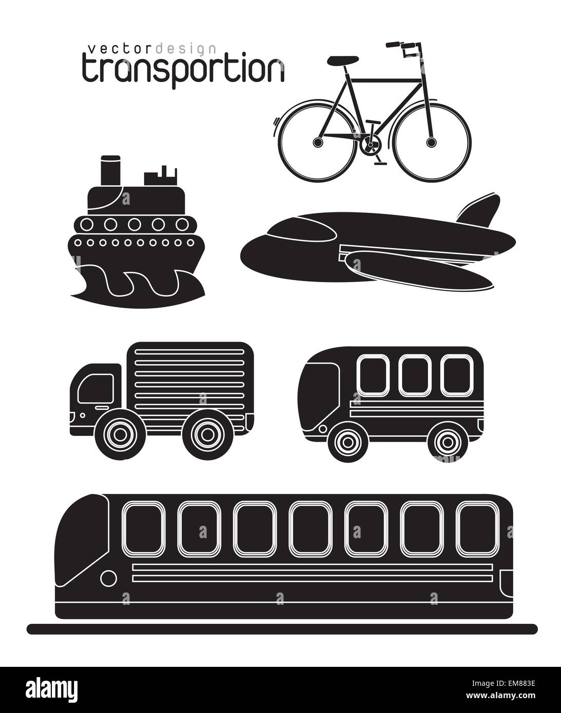 Transport world Stock Vector Images - Alamy